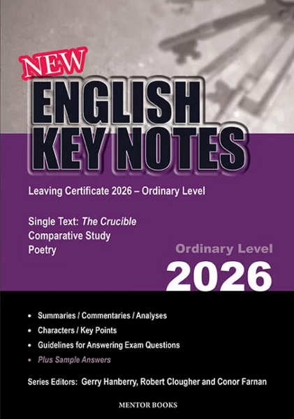 New English Key Notes 2026 Ordinary Level – BuyBooks.ie